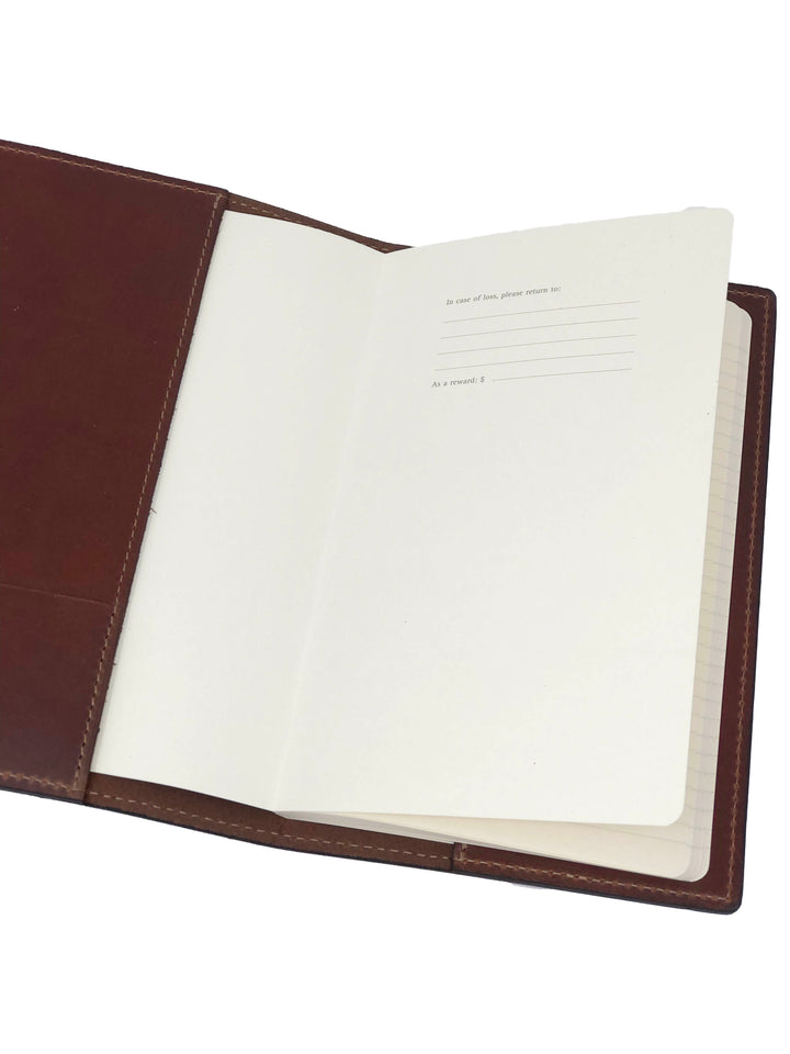 Leather Notebook | William & James Leather Co. | authentic leather